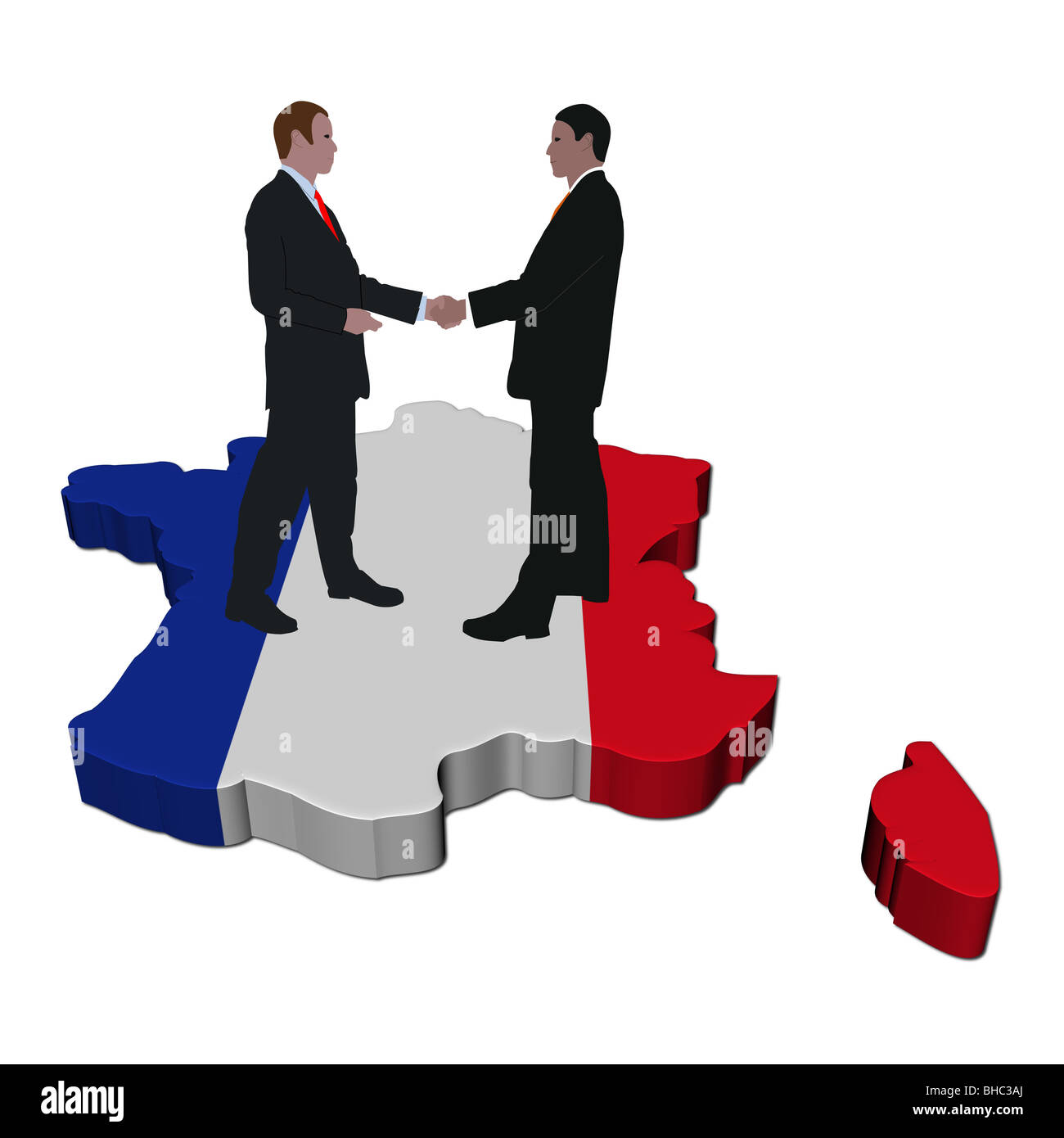 French greeting map hi-res stock photography and images - Alamy