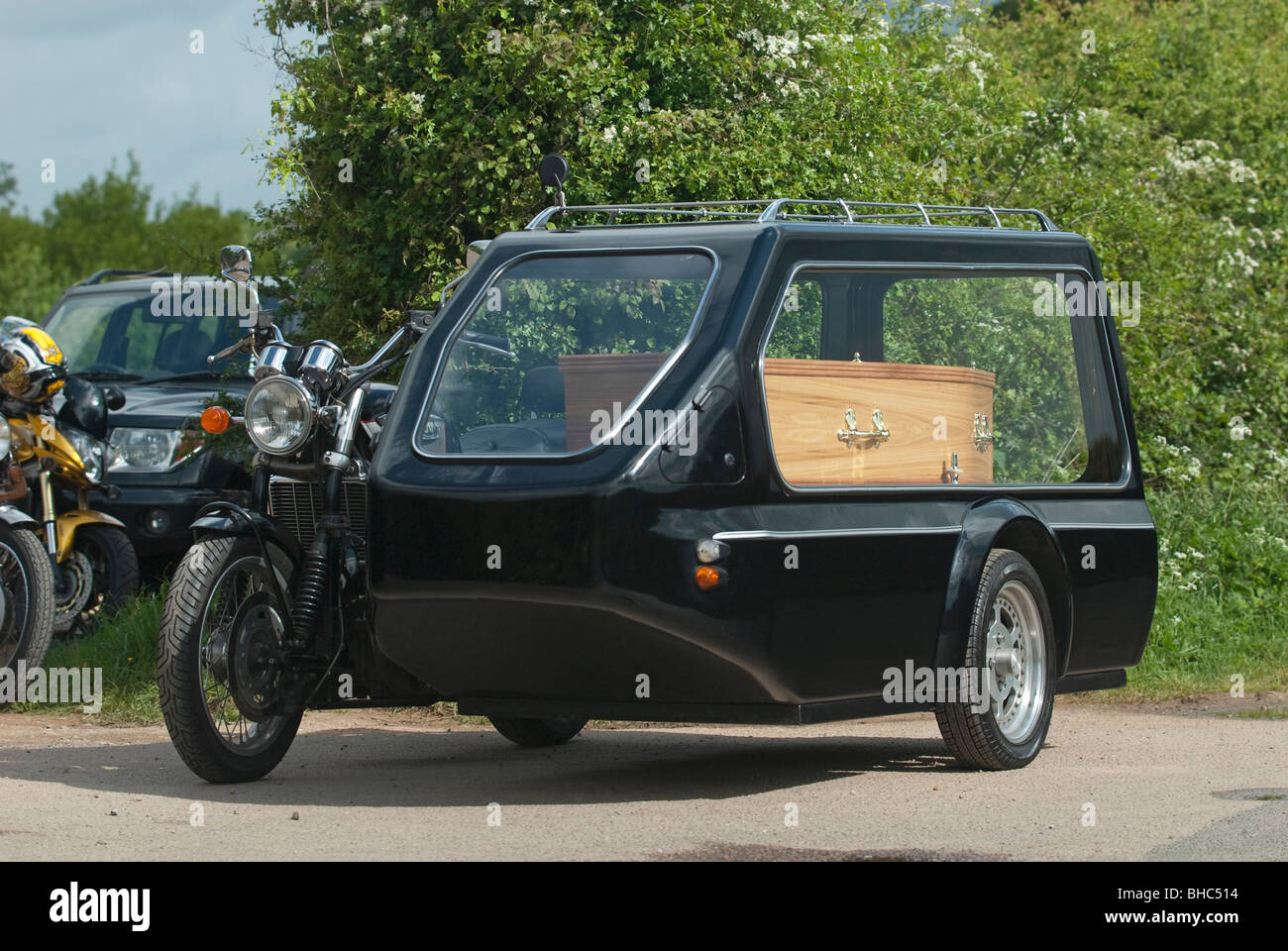 Bikers Hearse High Resolution Stock Photography and Images - Alamy