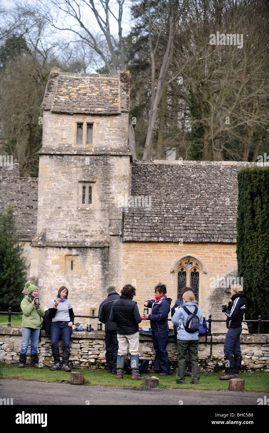 Bagendon church hi-res stock photography and images - Alamy