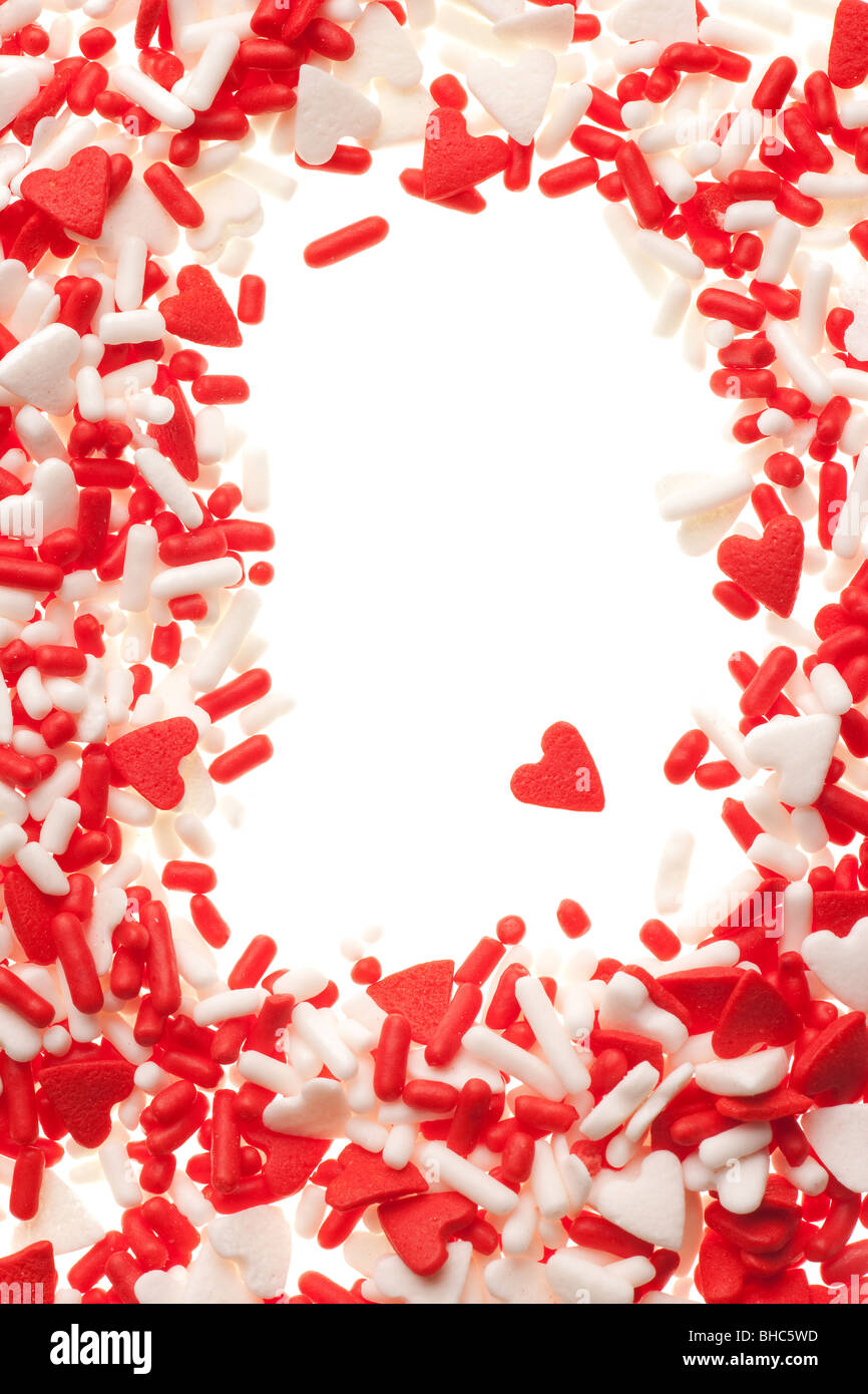 Heart border hi-res stock photography and images - Alamy