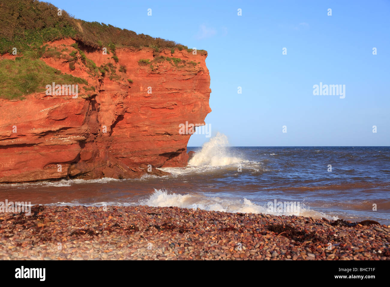 Otterhead, Budleigh Salterton, South Devon, England. Shot with high ...