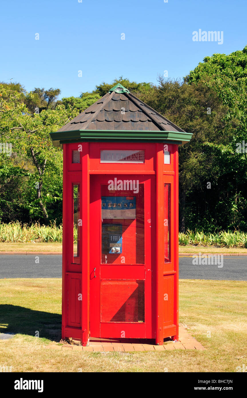 New zealand telephone box hi-res stock photography and images - Alamy
