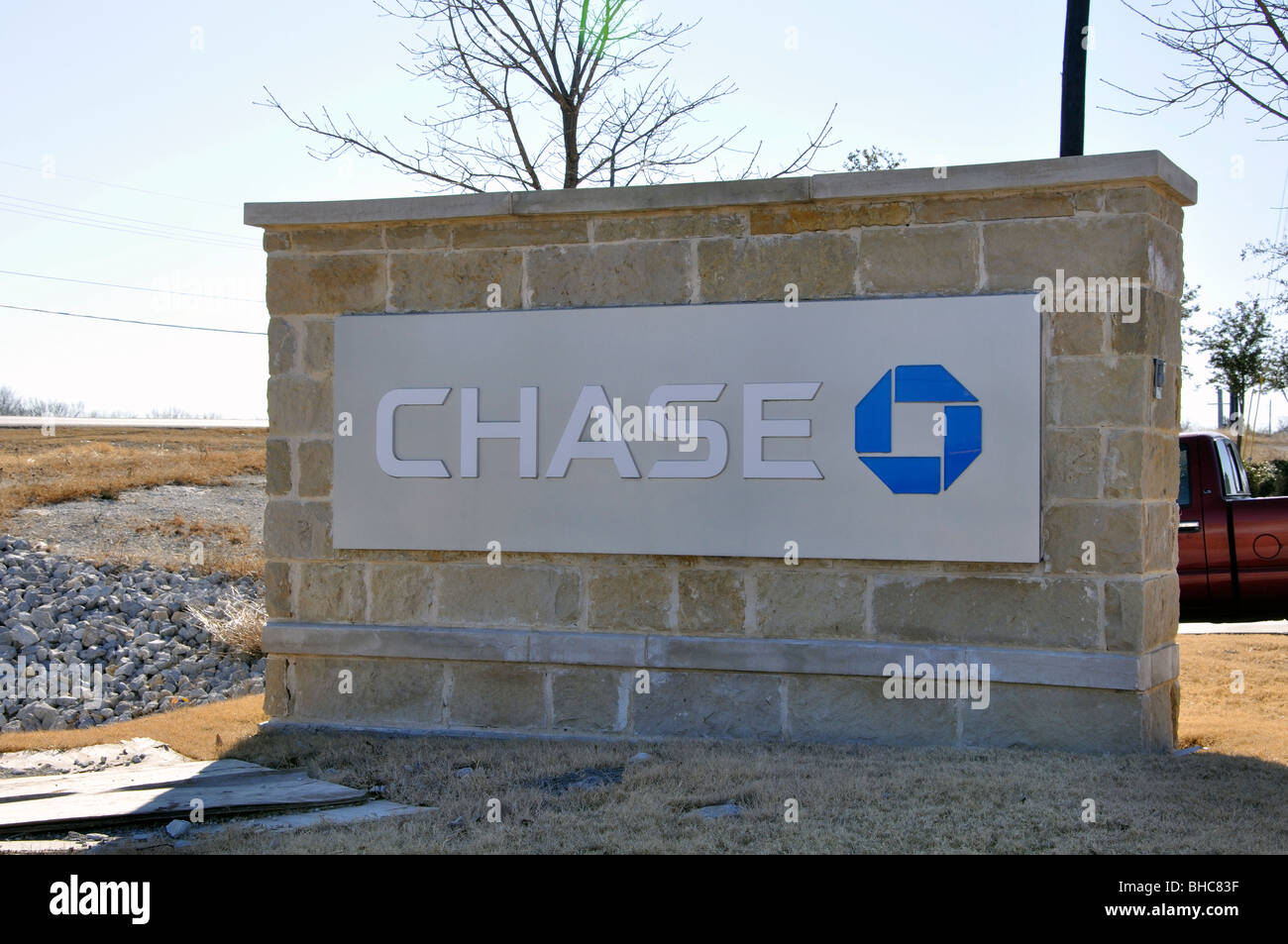 Chase bank sign hi-res stock photography and images - Alamy