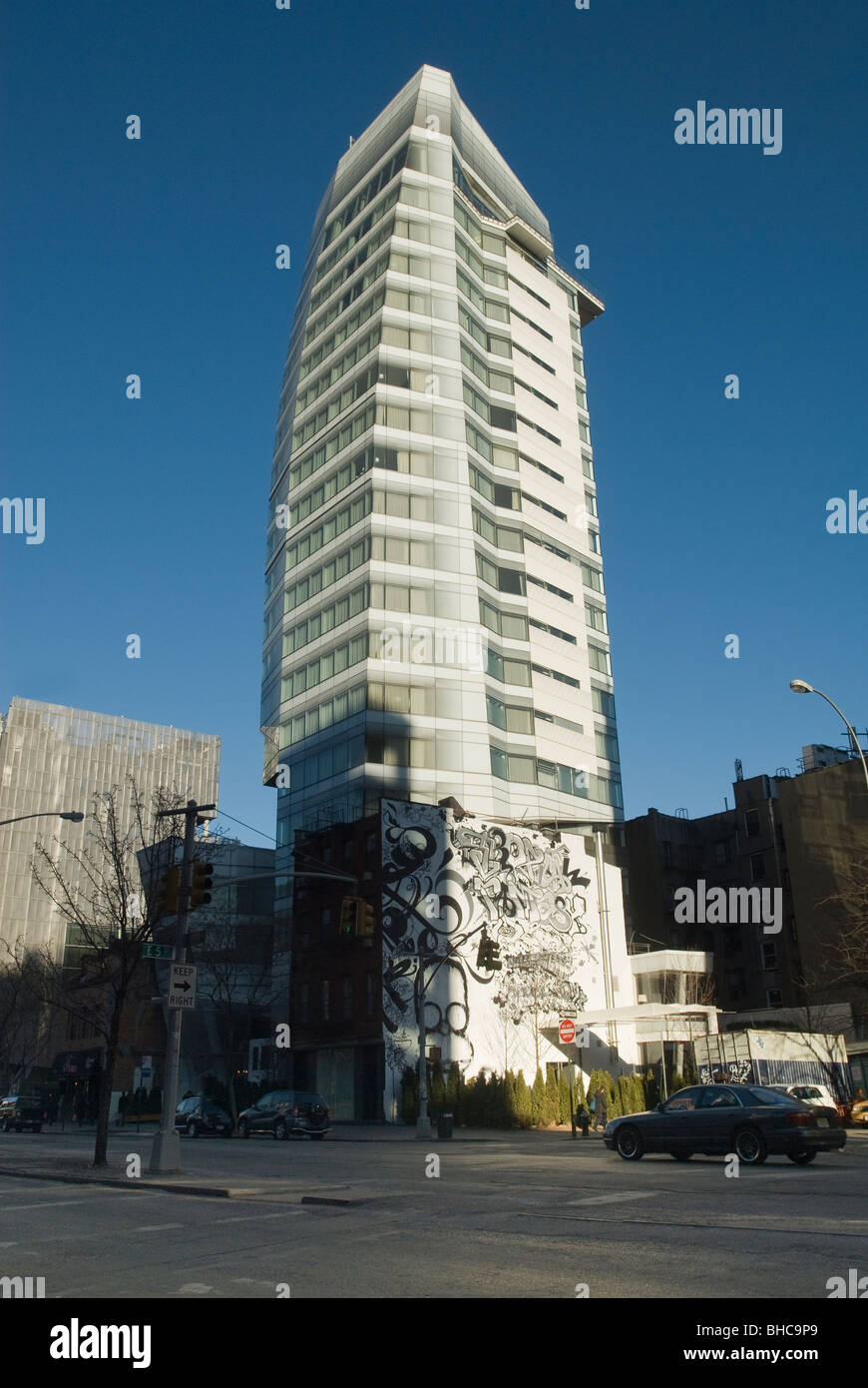 The trendy Cooper Square Hotel on the Bowery in New York is seen on ...