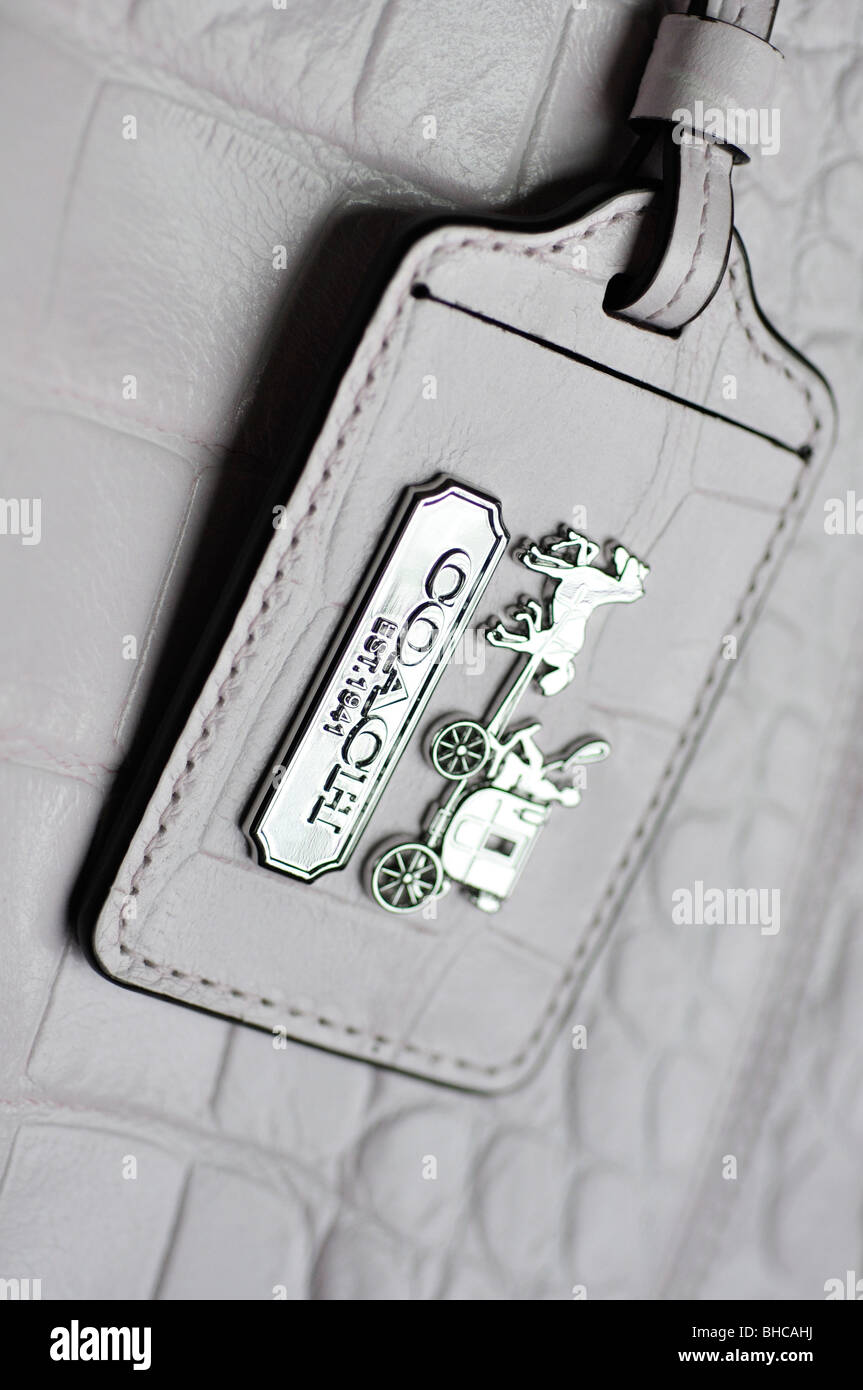 Coach bag handbag logo hi-res stock photography and images - Alamy