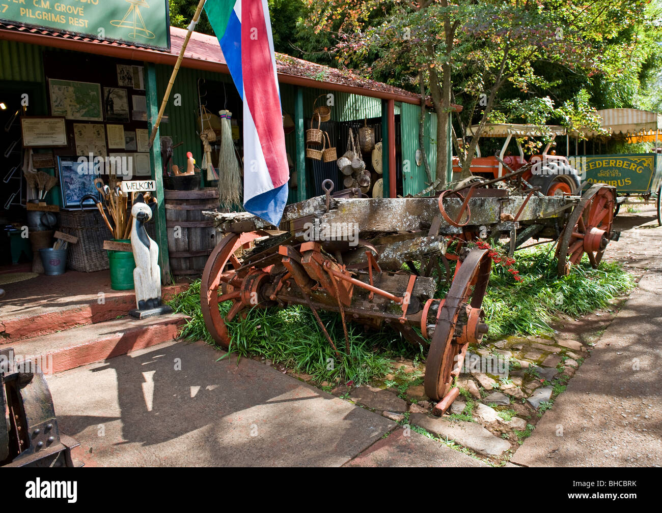 A unique general store almost like museum displaying articles of ...