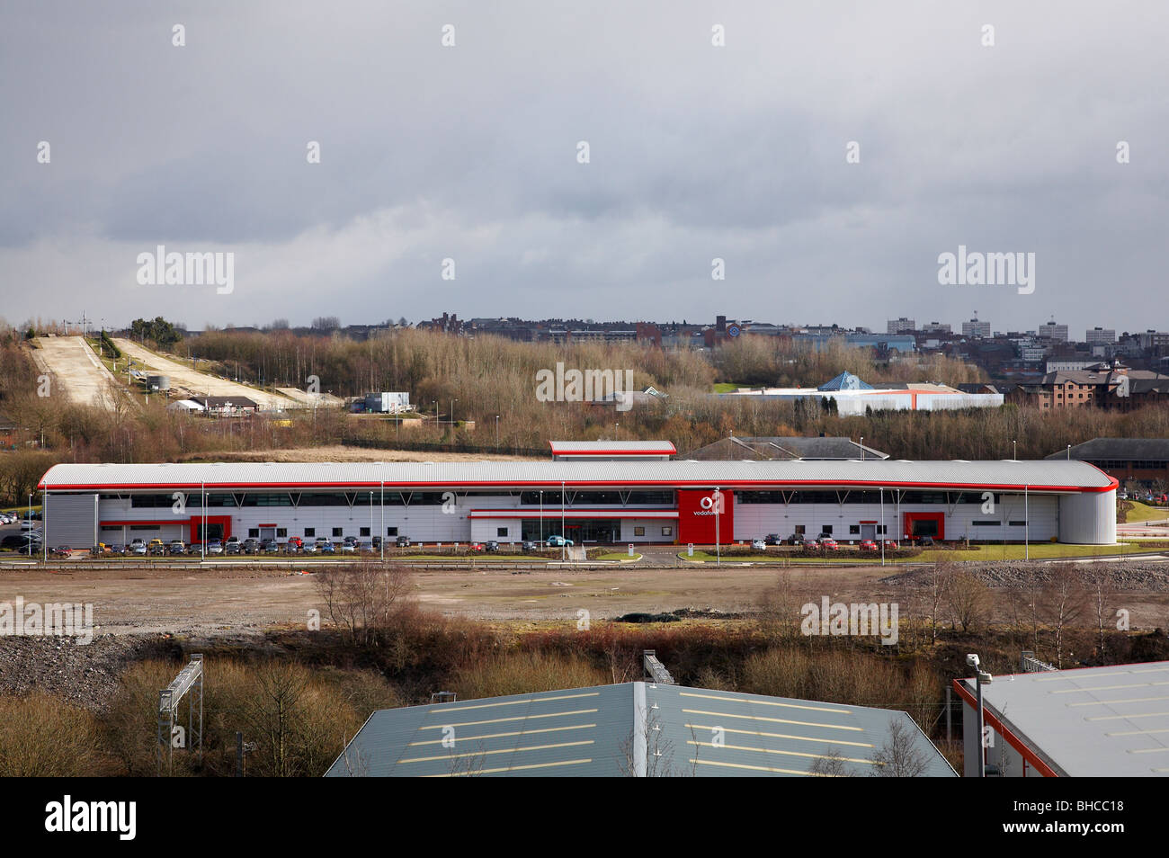 Vodafone Call centre in Stoke-on-Trent UK Stock Photo - Alamy