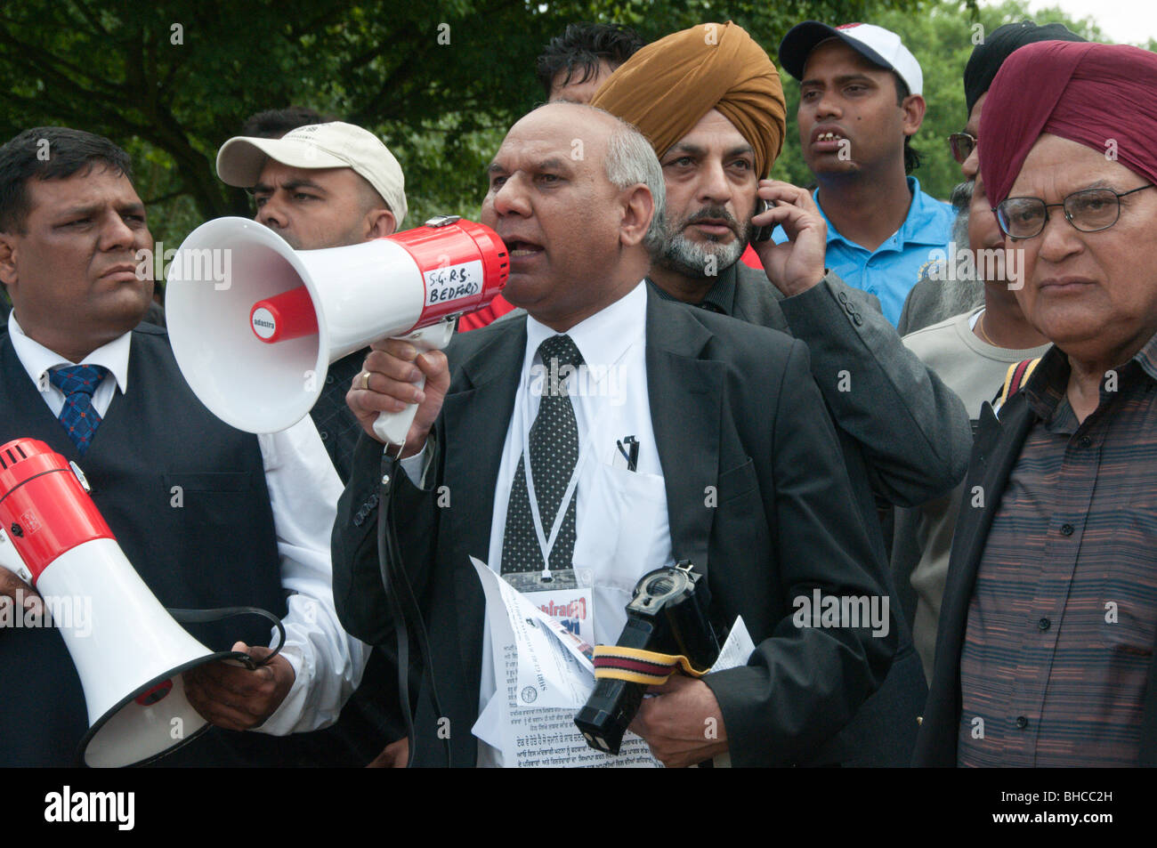 Ravidassia March against Caste Discrimination by Sikhs. Speeches at ...