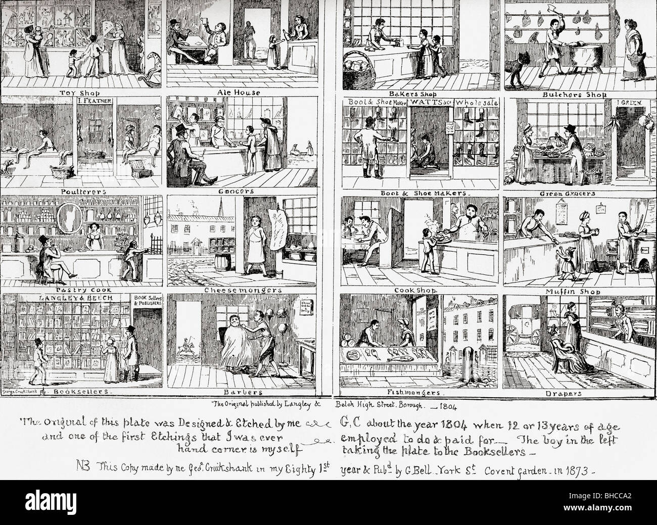 Children's Lottery Picture. The original of this plate drawn by George ...