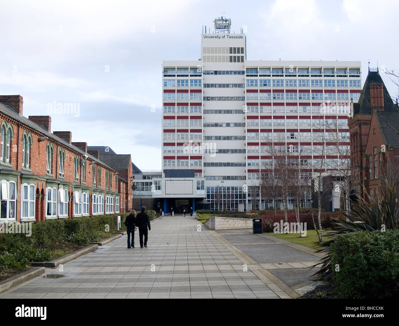 University of Teesside building in Middlesbrough England UK Stock Photo ...