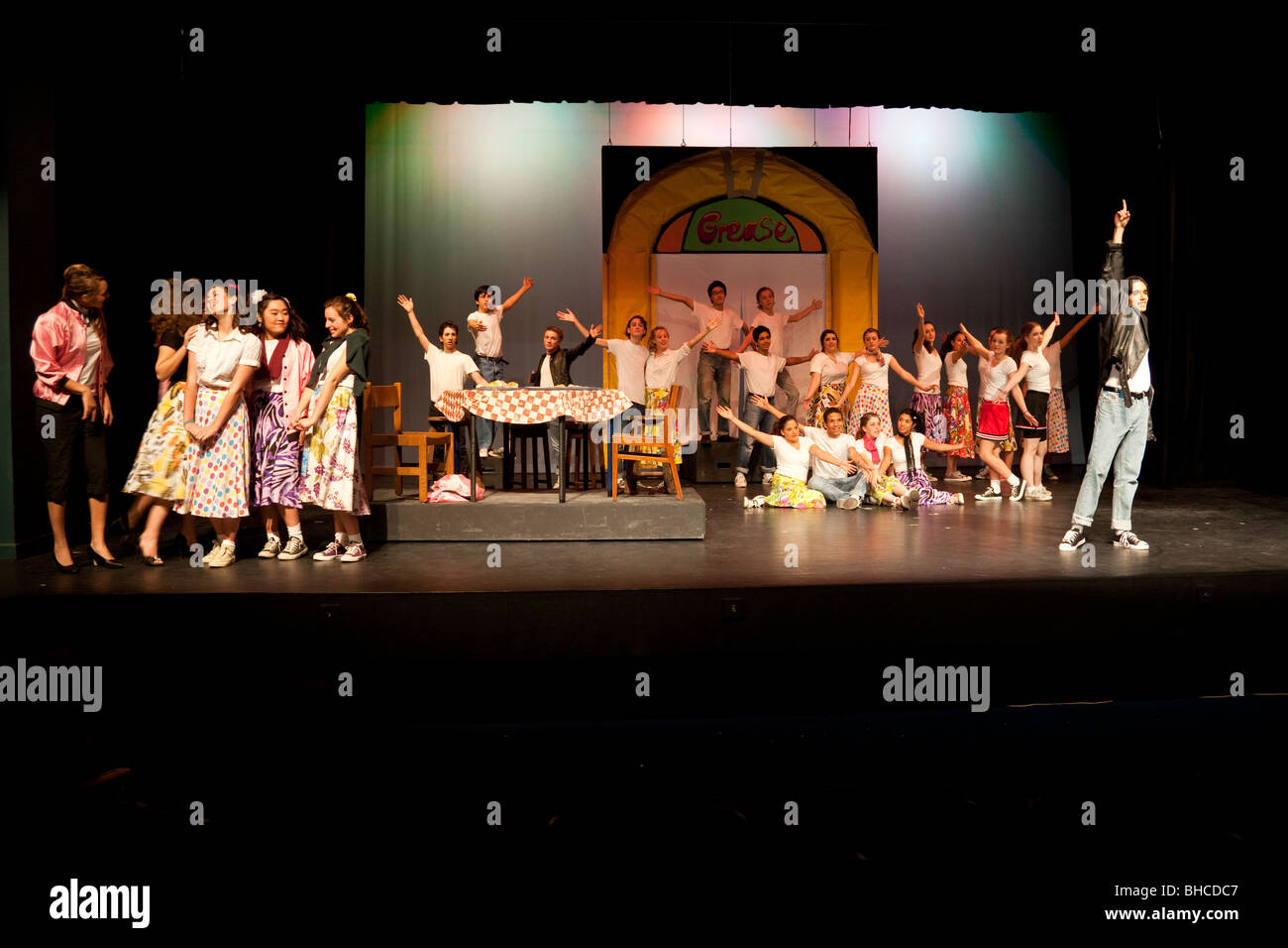 Grease musical hi-res stock photography and images - Alamy