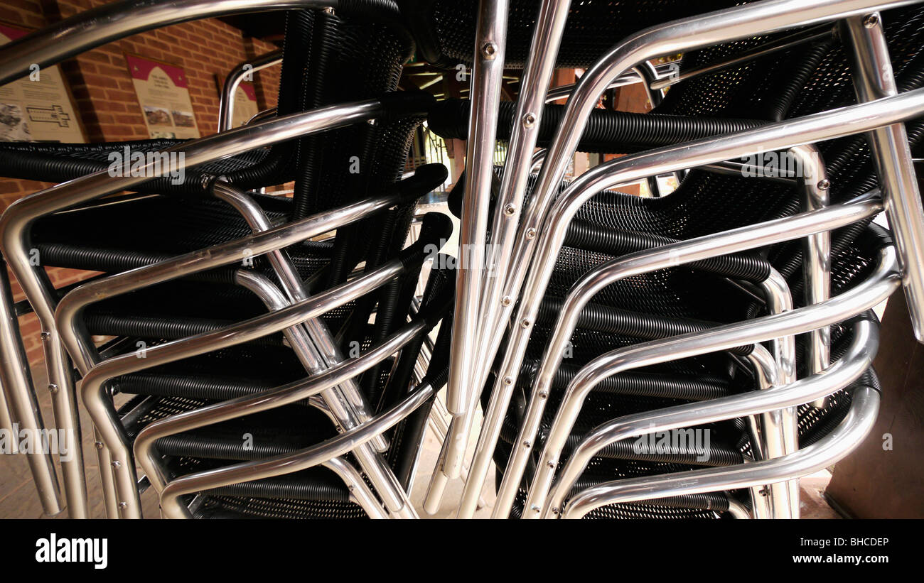 Stacked seating hi-res stock photography and images - Alamy