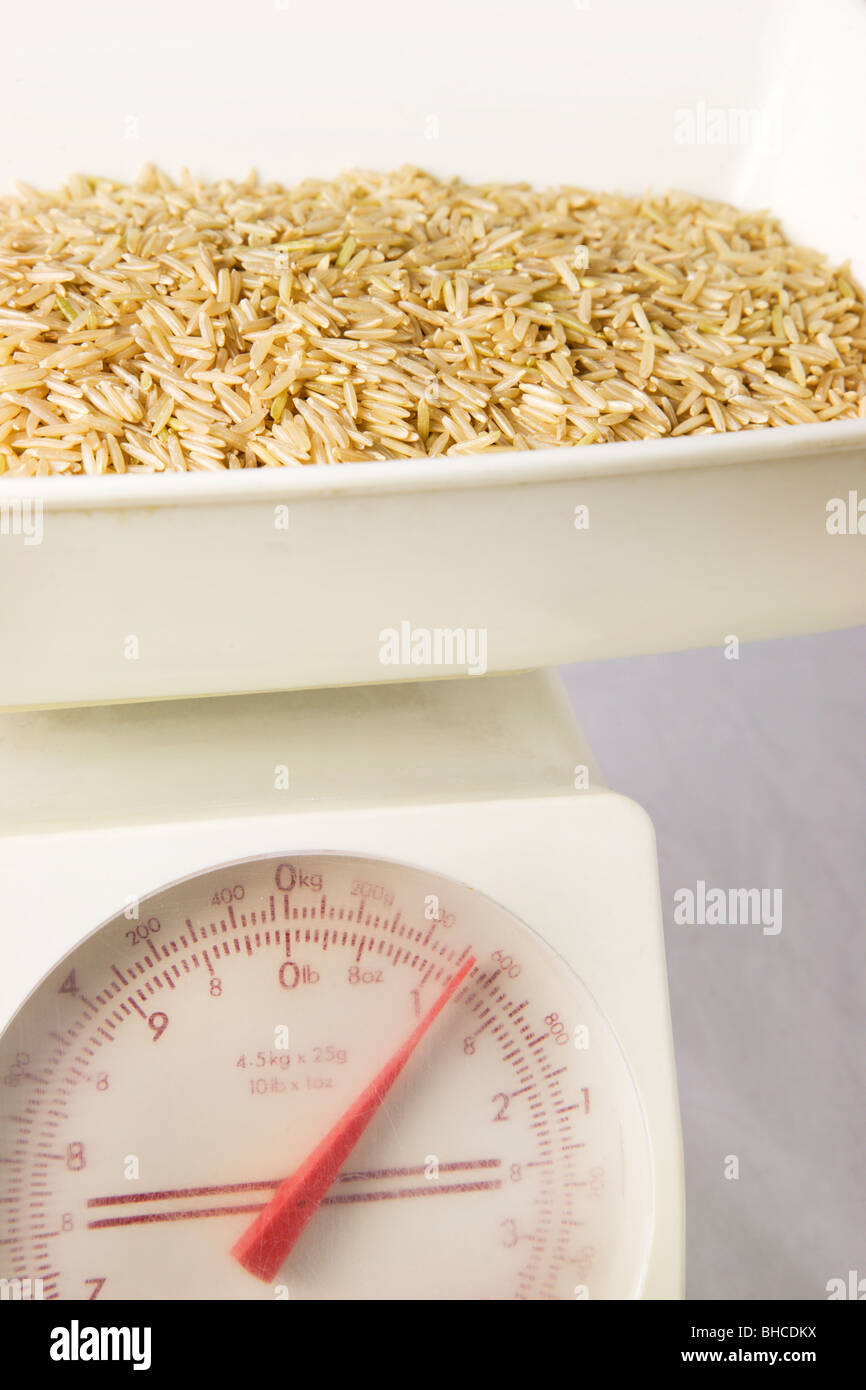 Weighing rice hi-res stock photography and images - Alamy