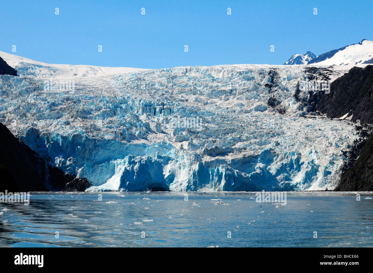 Glaciers in the Kenai Fjords National Park in Alaska Stock Photo - Alamy