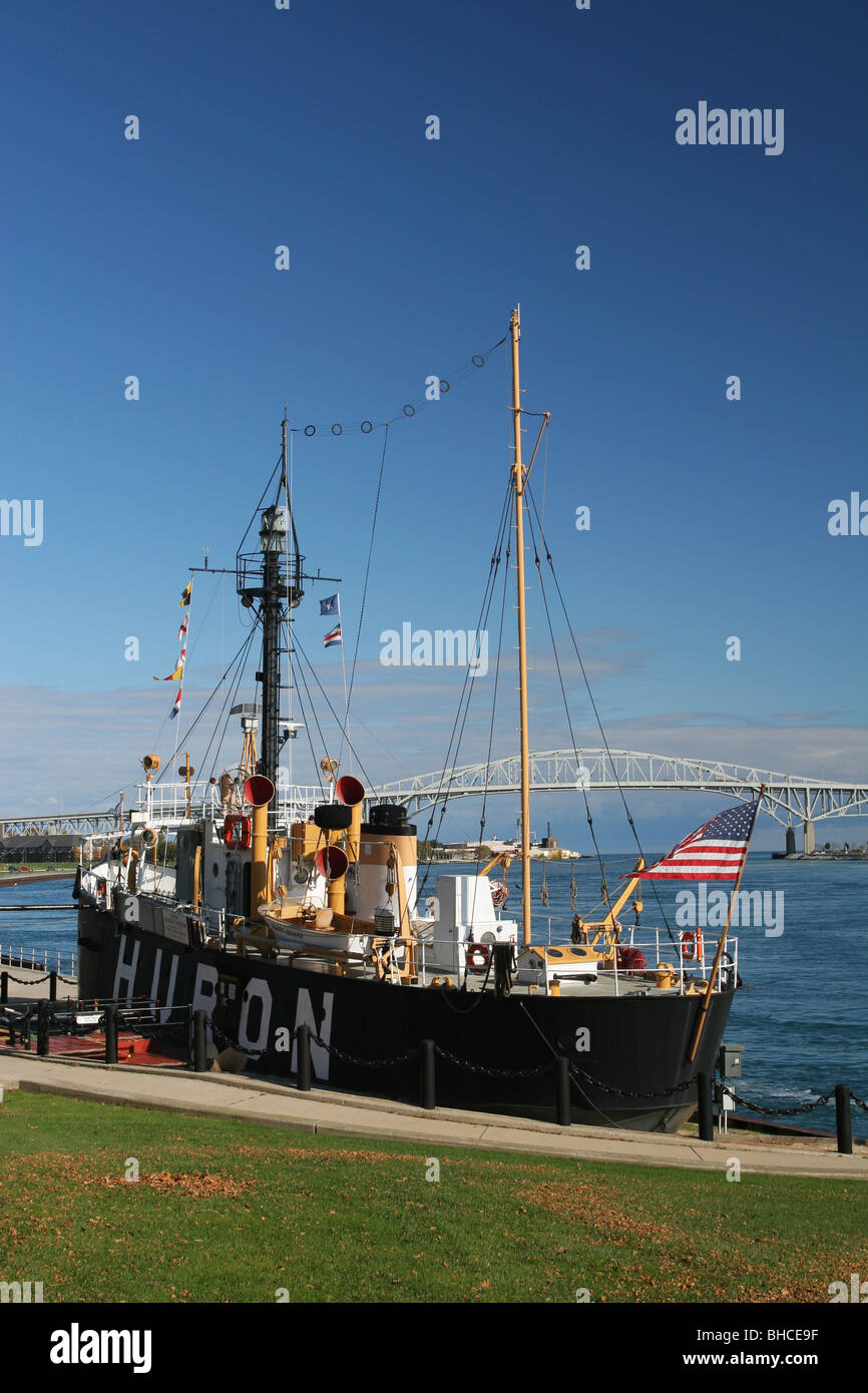 Lightship Huron Museum in Port Huron, Michigan, USA Stock Photo - Alamy