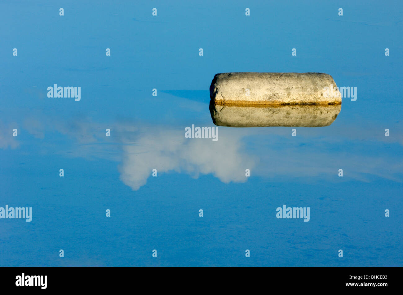 Calm waters in shallow pond in alvar landscape, Little Current ...