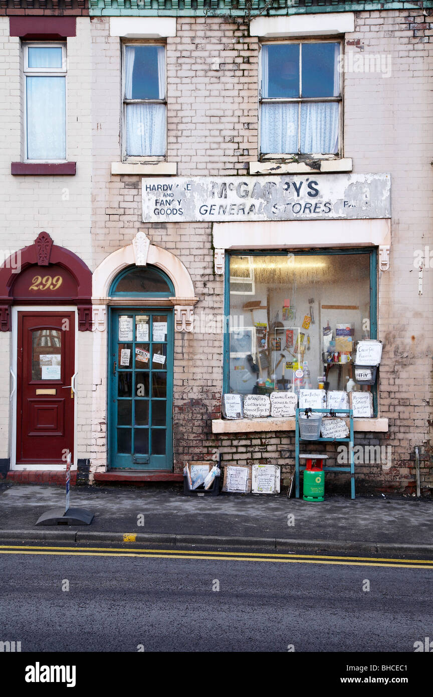 Old fashion general store in Burslem Stoke-on-Trent UK Stock Photo - Alamy