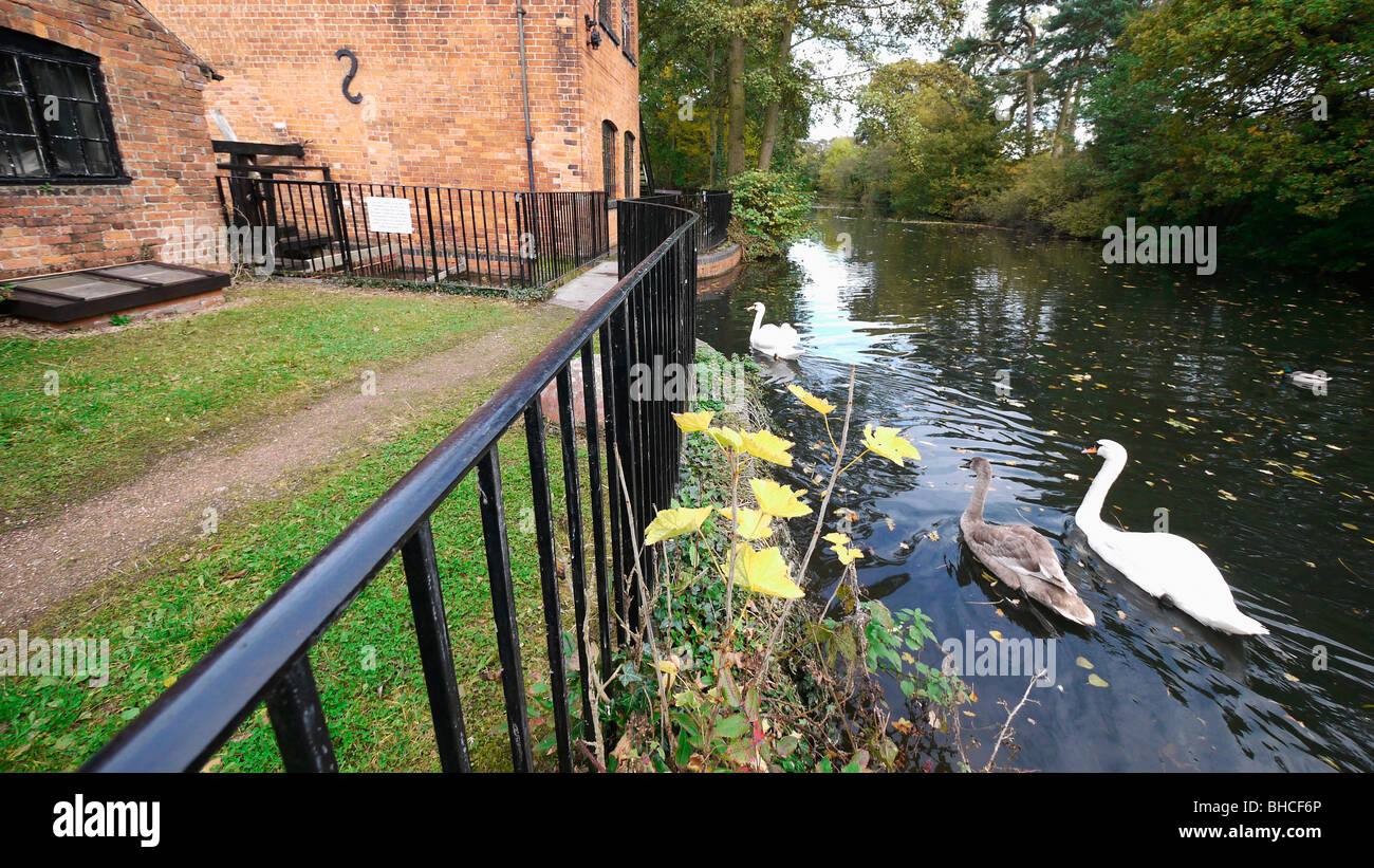 The national needle museum alongside the river arrow redditch ...