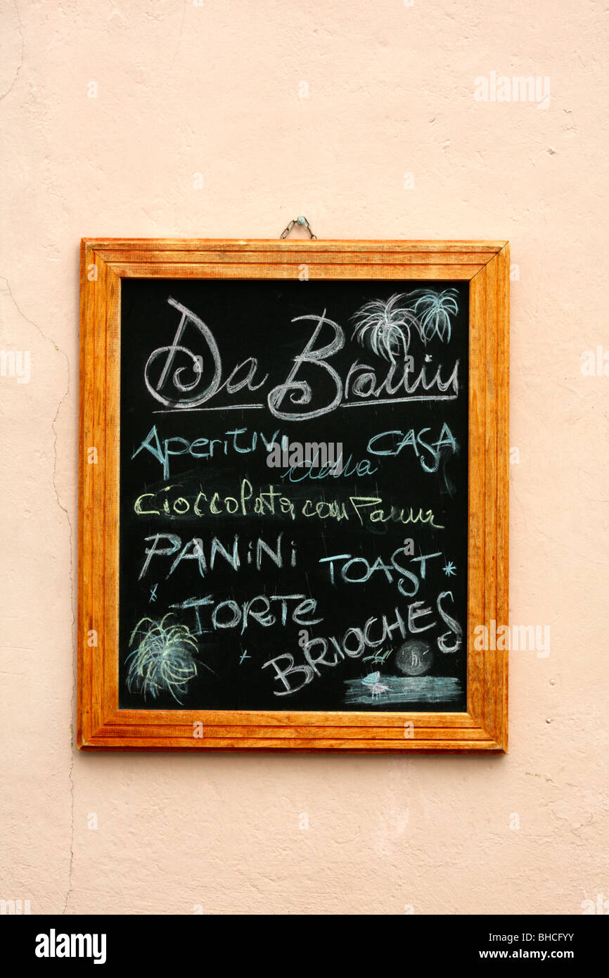 Close up of a restaurant bar sign board hi-res stock photography and ...