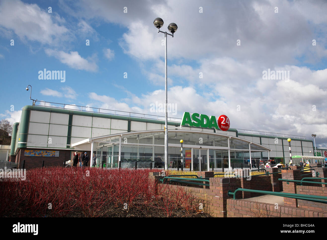Asda 24 hours store in Newcastle-under-Lyme UK Stock Photo - Alamy