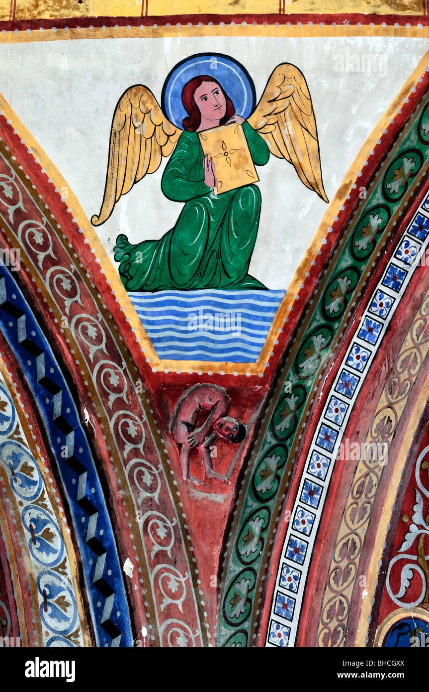 Romanesque wall painting hi-res stock photography and images - Alamy