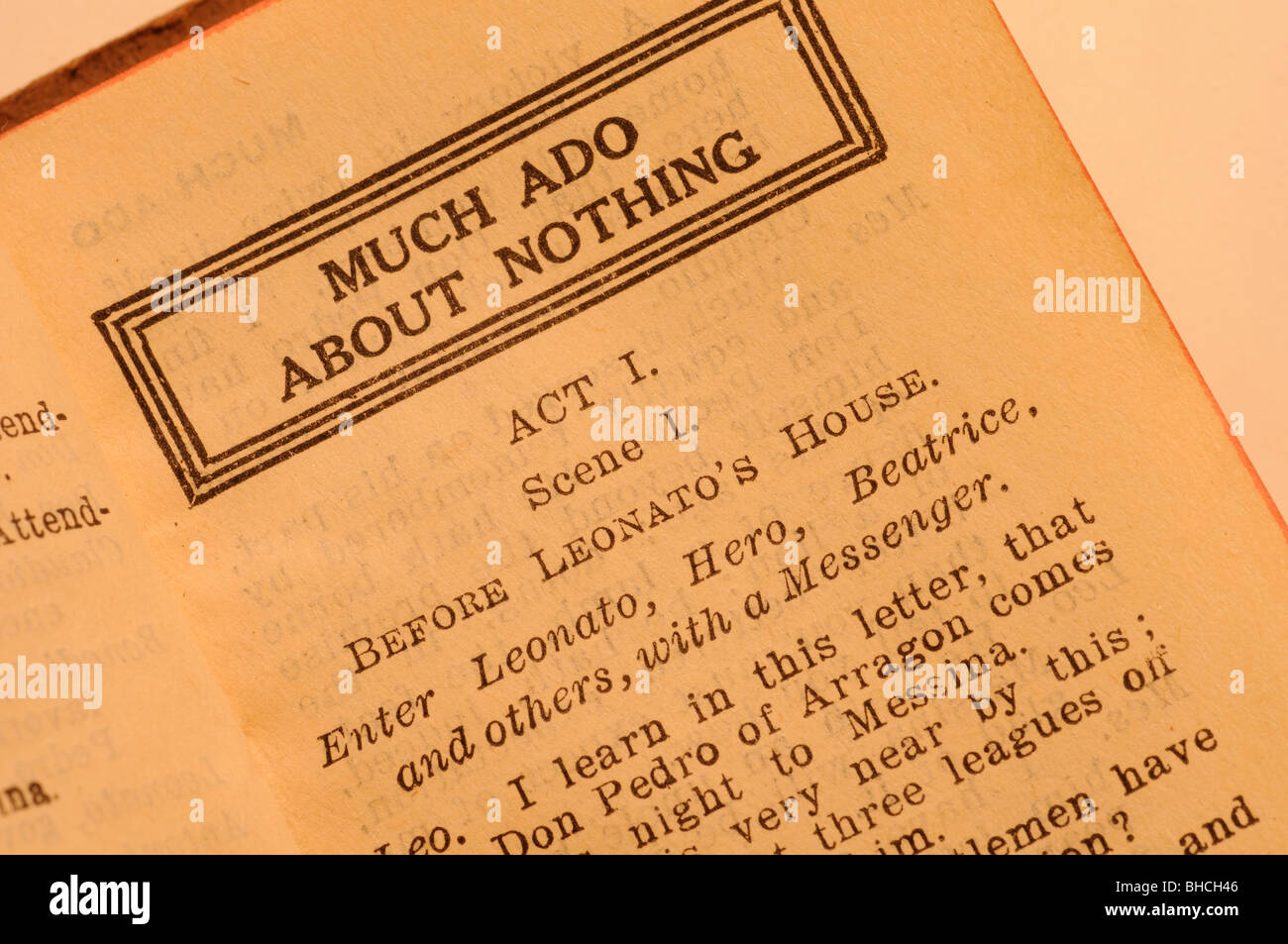 Much ado about nothing - 19th century antique William Shakespeare book ...