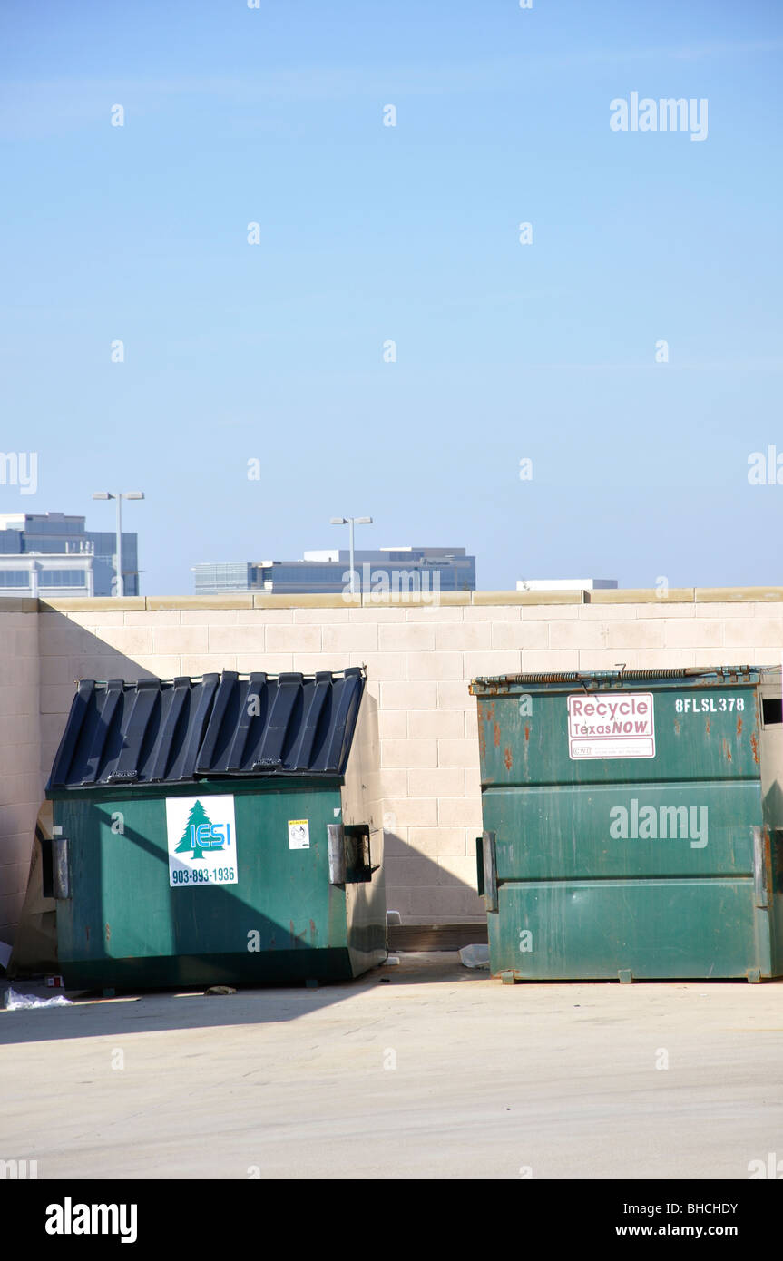 Garbage bin bins usa recycling trash united states green waste hi-res ...