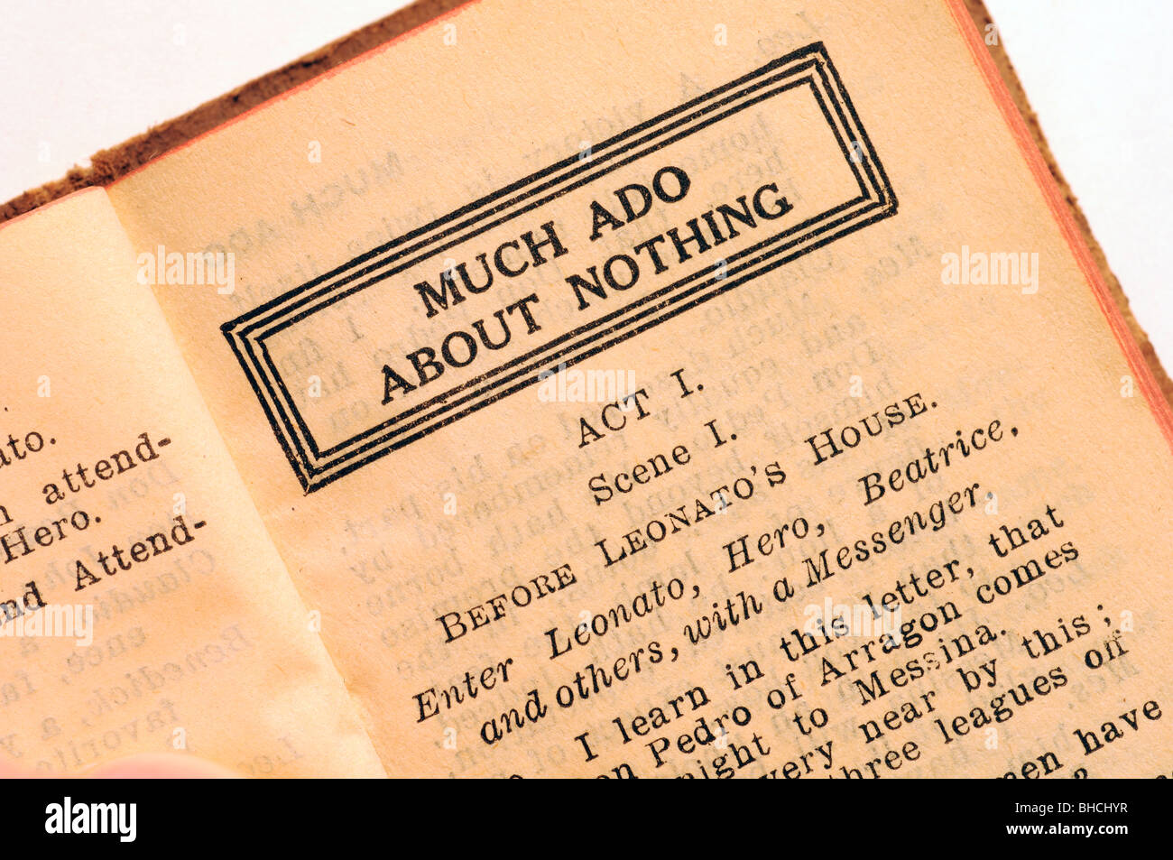 Much ado about nothing - 19th century antique William Shakespeare book ...