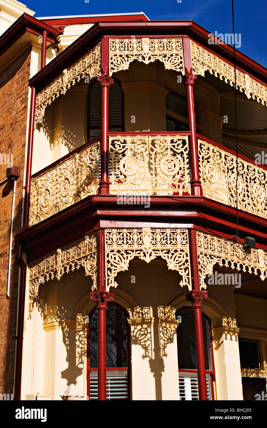Old terrace houses melbourne victoria hi-res stock photography and ...