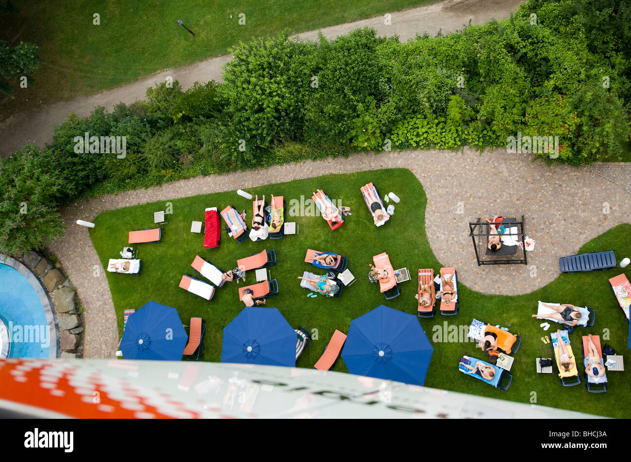Germany park sunbathing hi-res stock photography and images - Alamy