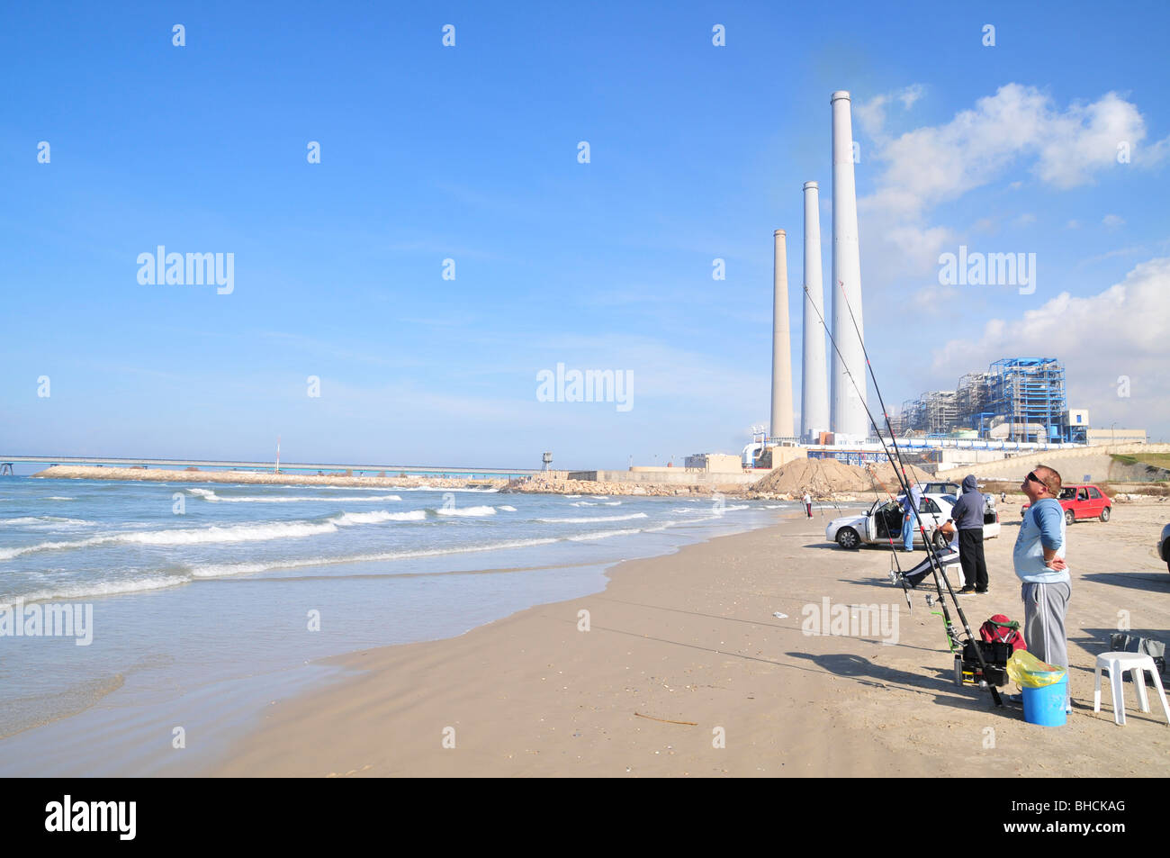 Hadera beach hi-res stock photography and images - Alamy