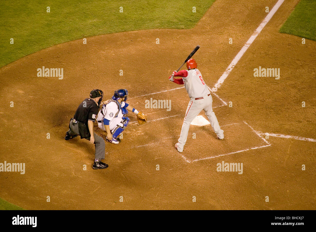 Philadelphia Phillies Ryan Howard, #6, left hand batter and National ...