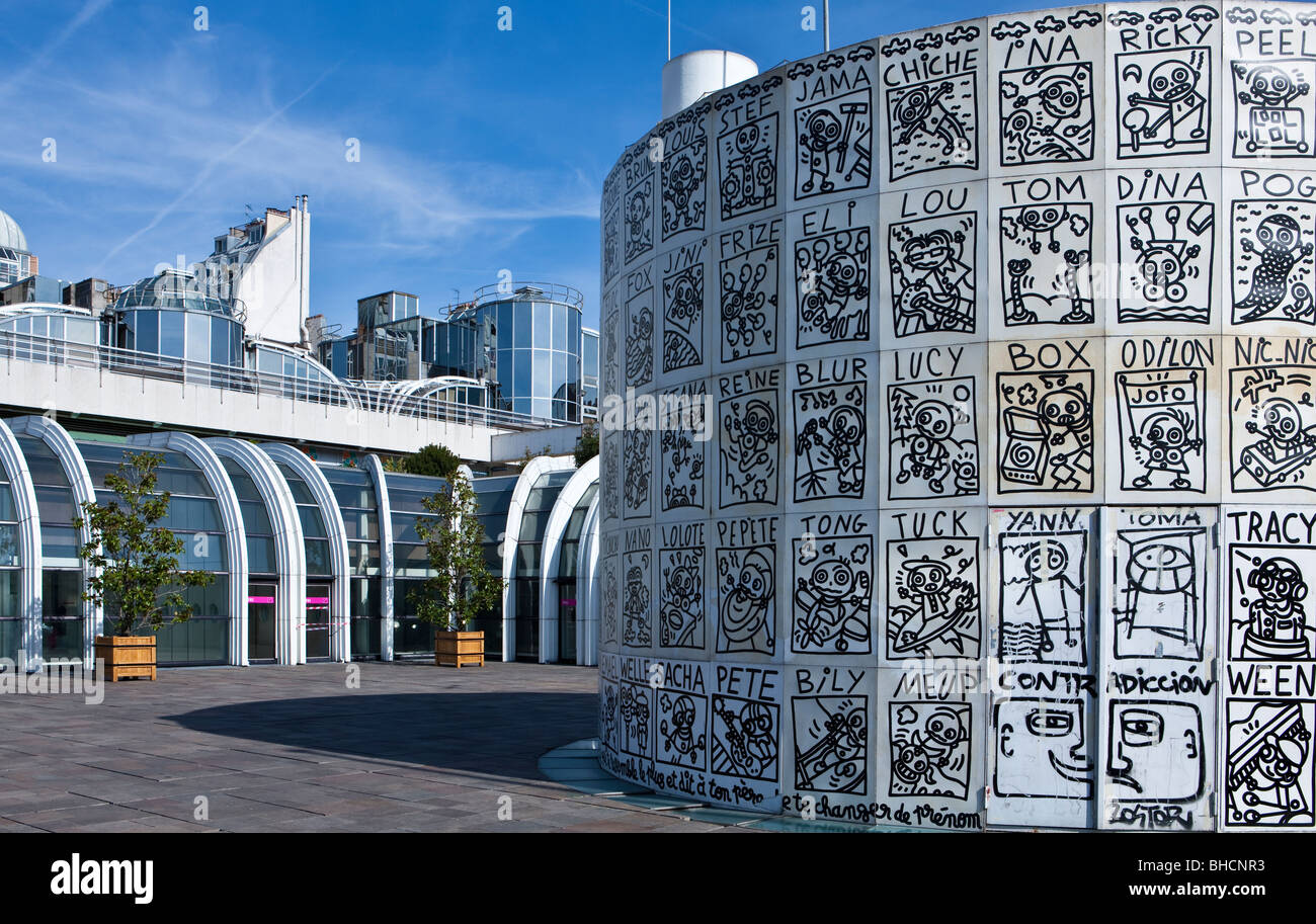 France,Paris, the Forum Des Halles Stock Photo - Alamy