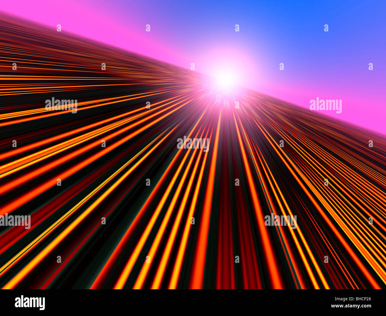 Abstract light beams computer graphic Stock Photo - Alamy