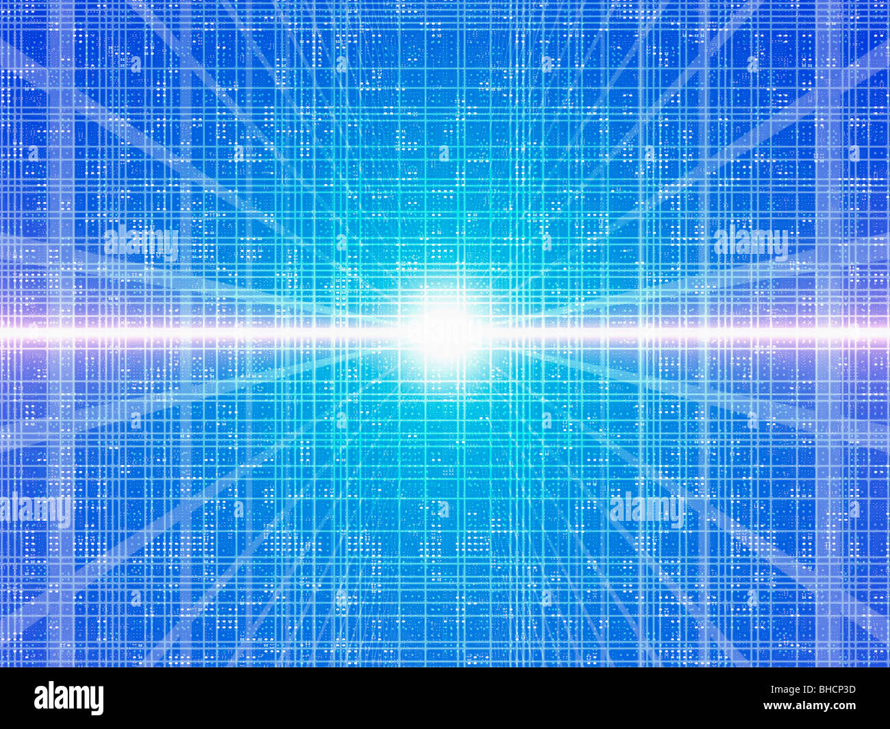 Light beam on grid background computer graphic Stock Photo - Alamy