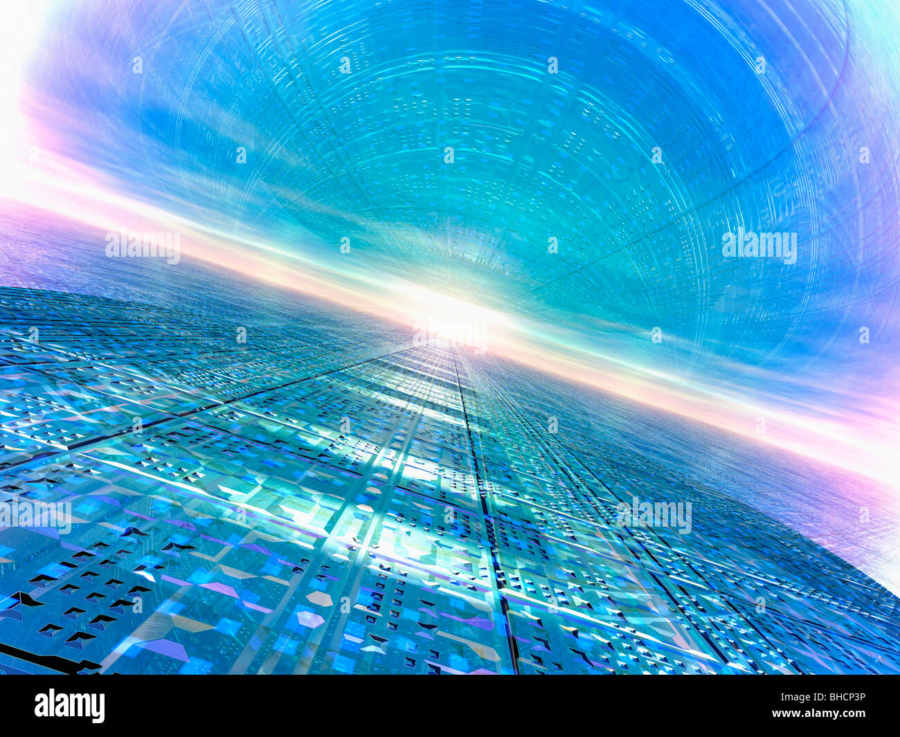 Abstract light beam computer graphic Stock Photo - Alamy