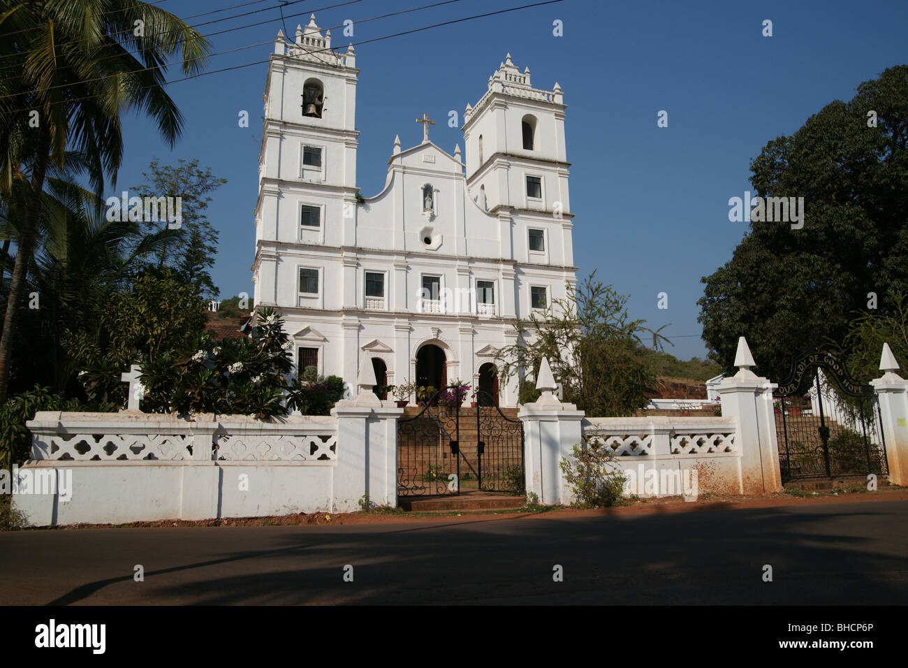 Our Lady of Good Hope Church, Candolim, Goa, India Stock Photo - Alamy