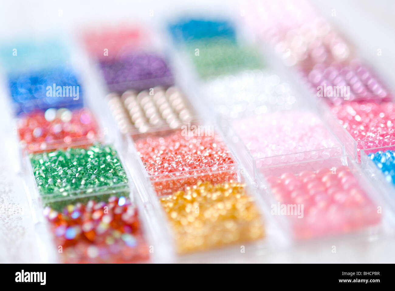 Beads in boxes hi-res stock photography and images - Alamy