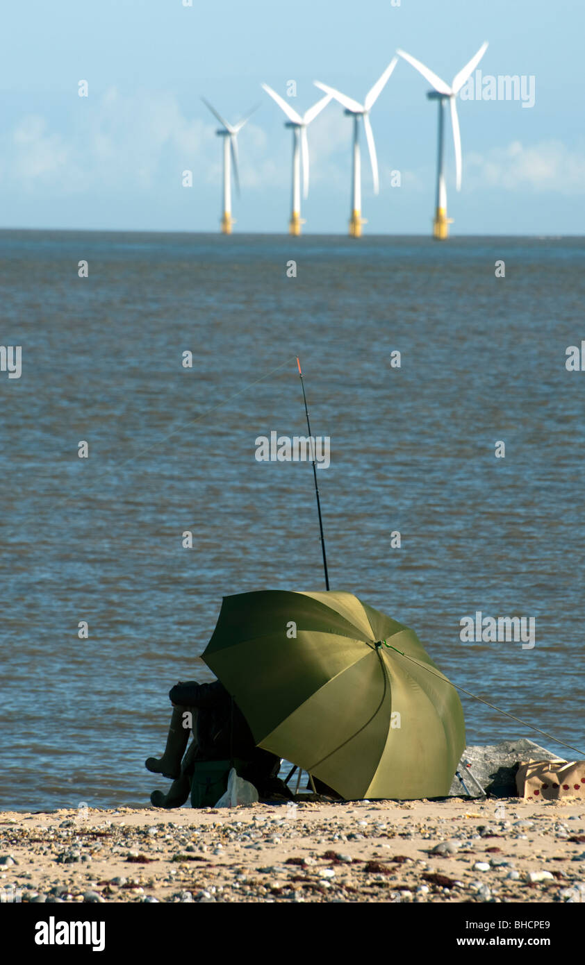 Wind farm offshore east anglia hi-res stock photography and images - Alamy
