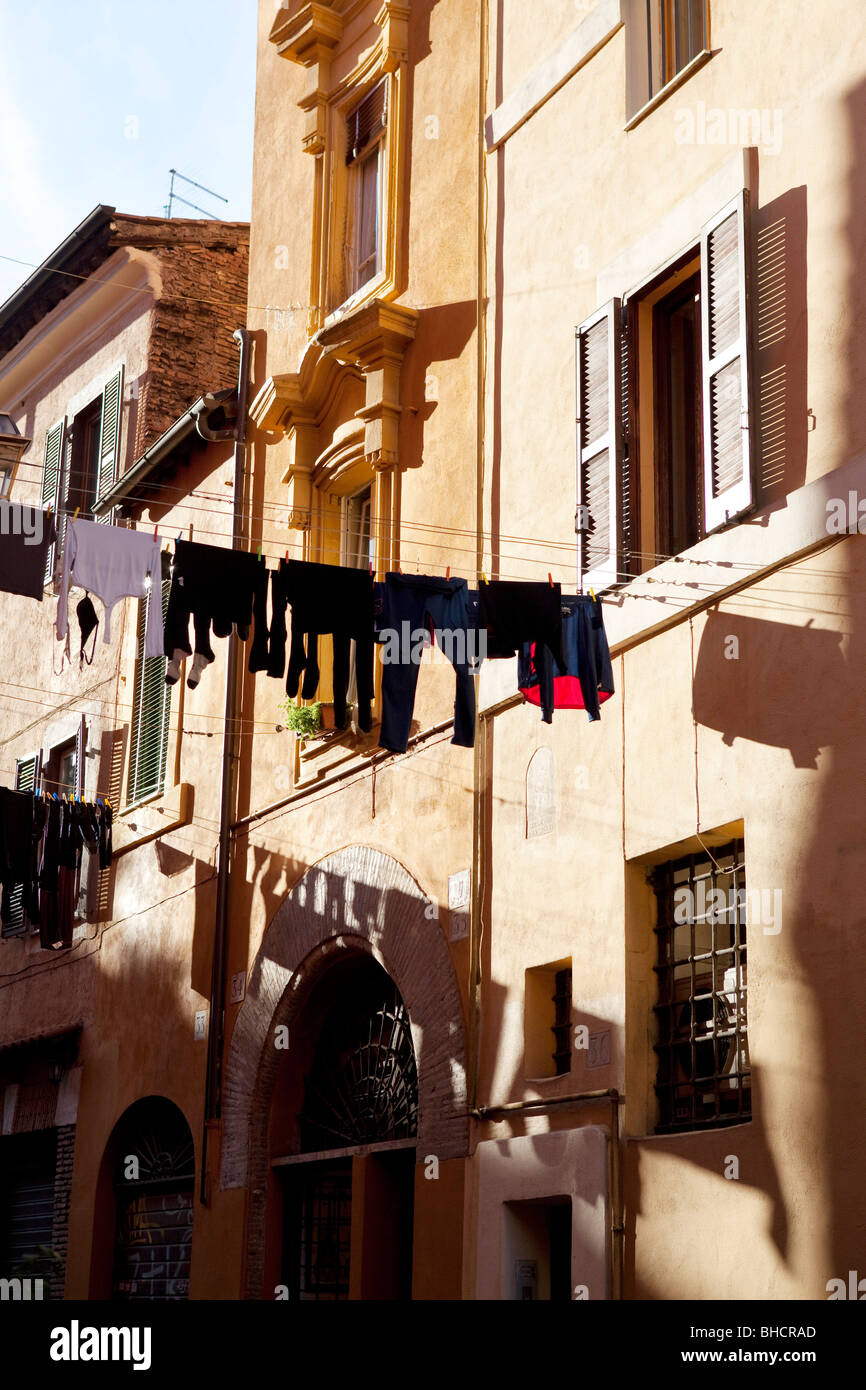 street scene Rome Italy Stock Photo - Alamy