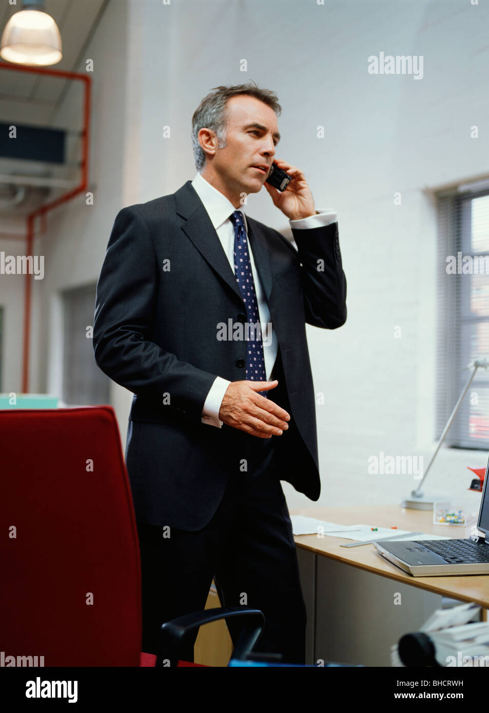 The portrait of a businessman Stock Photo - Alamy