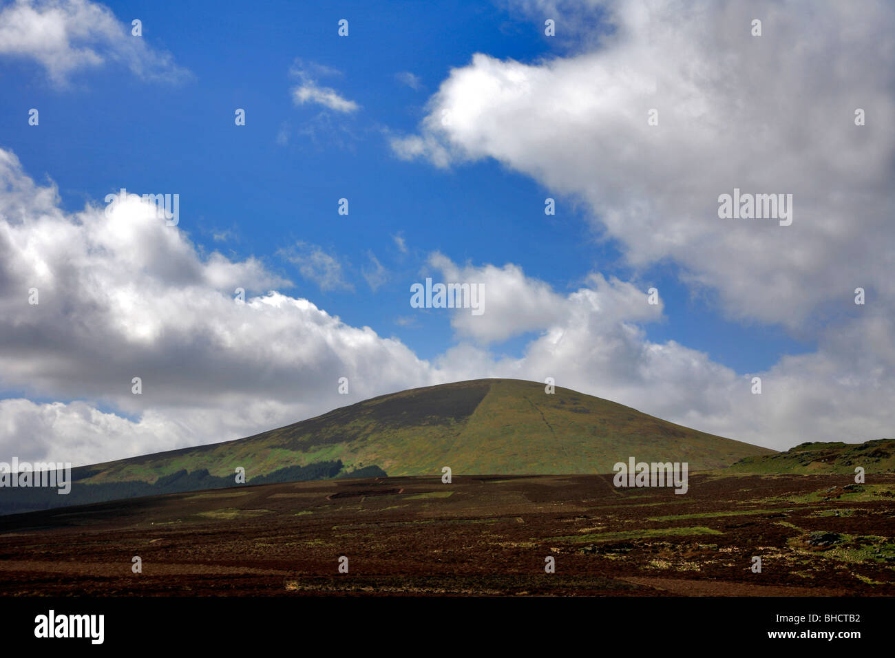 The Cheviot Hill Summit Cheviot Hills Northumbria National Park ...