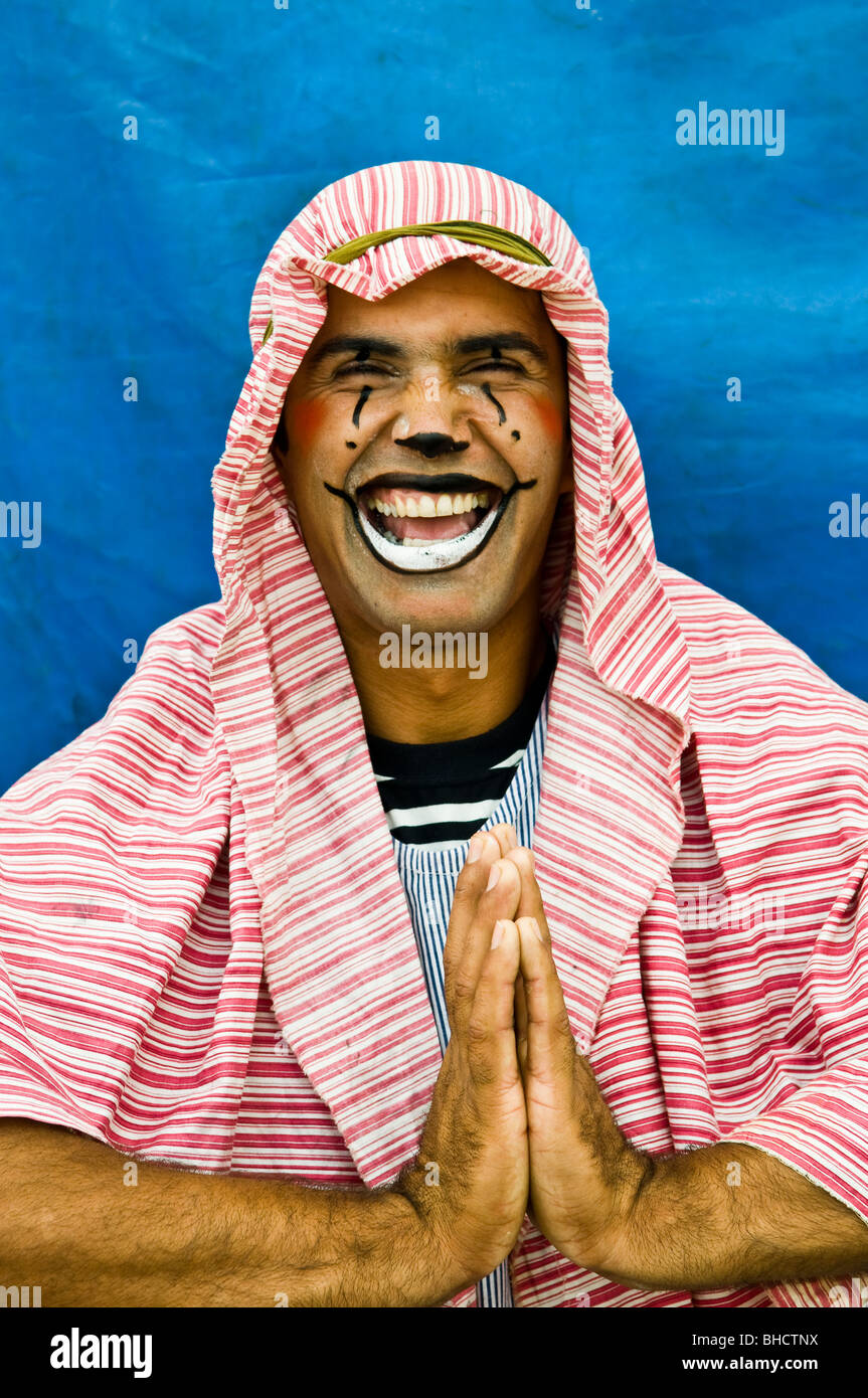A clown in a circus Stock Photo - Alamy