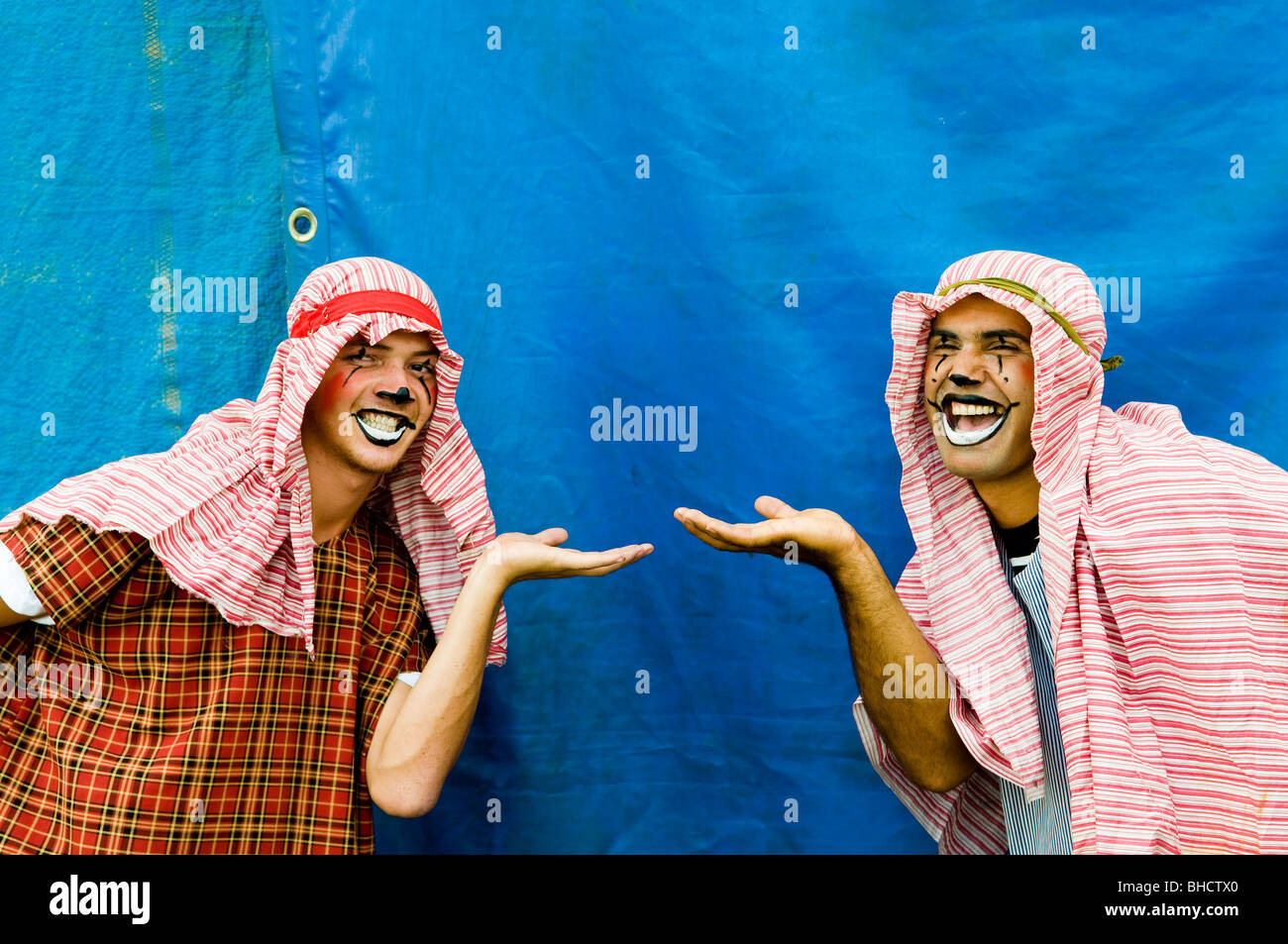 Portrait clown in circus hi-res stock photography and images - Alamy