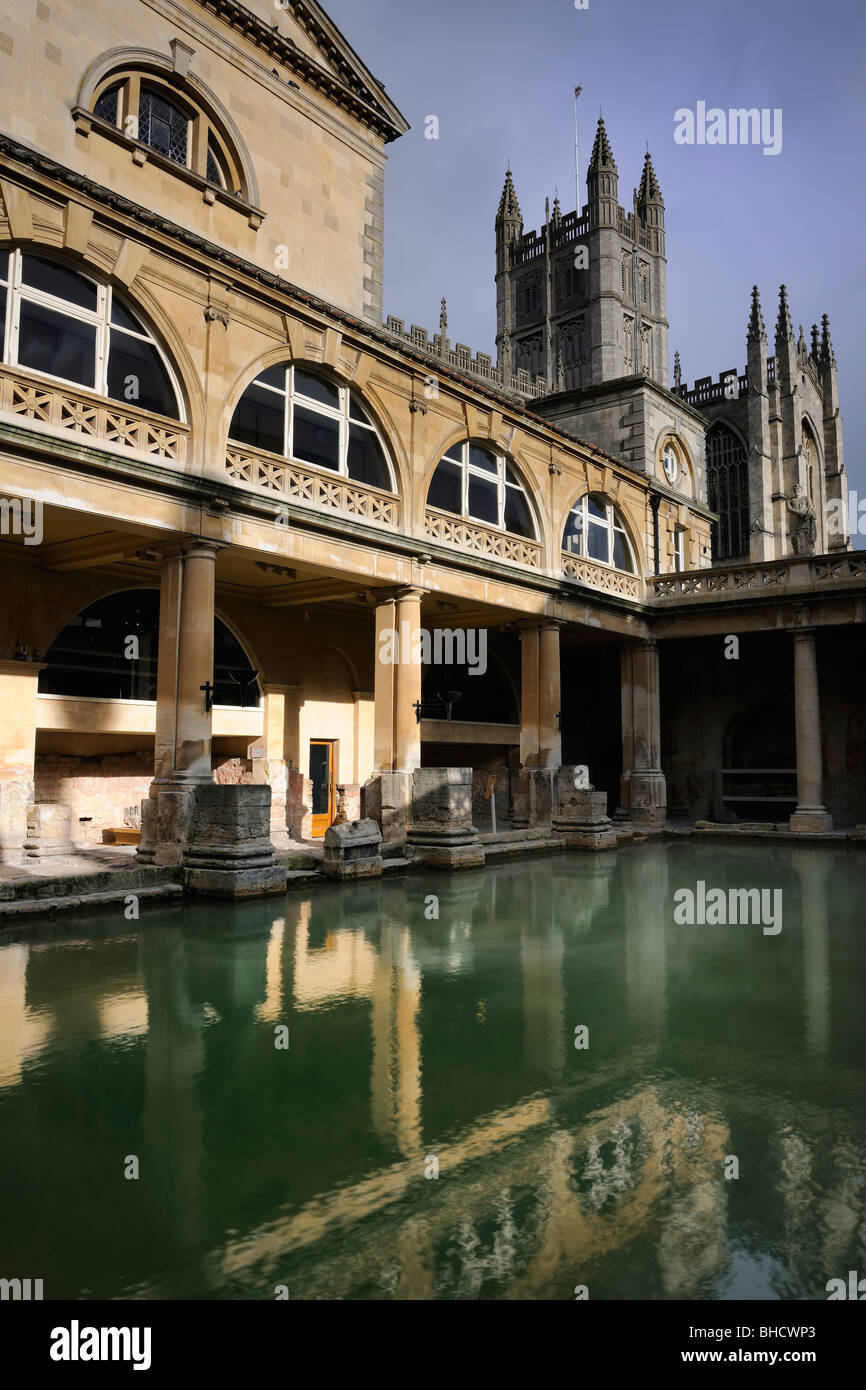 Abbey roman bath hi-res stock photography and images - Alamy