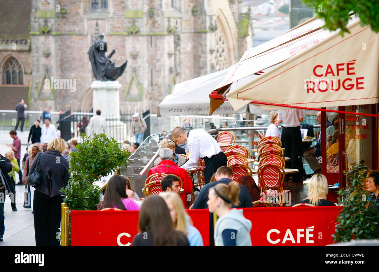 Cafe Rouge at the Bullring, Birmingham, West Midlands Stock Photo - Alamy