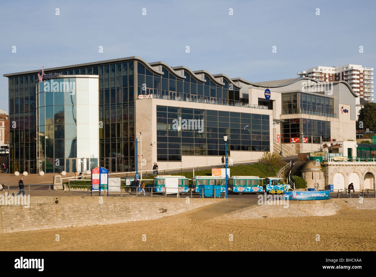 The Waterfront complex. View from the beach. Bournemouth. Dorset ...