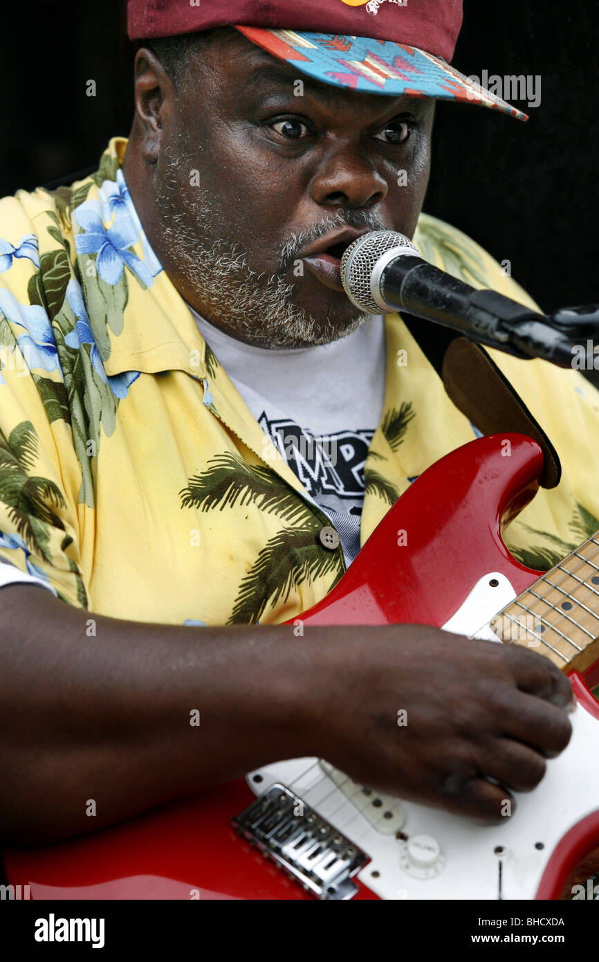 Blues Street Musicians, Beale Street, Memphis, Tennessee, USA Stock ...
