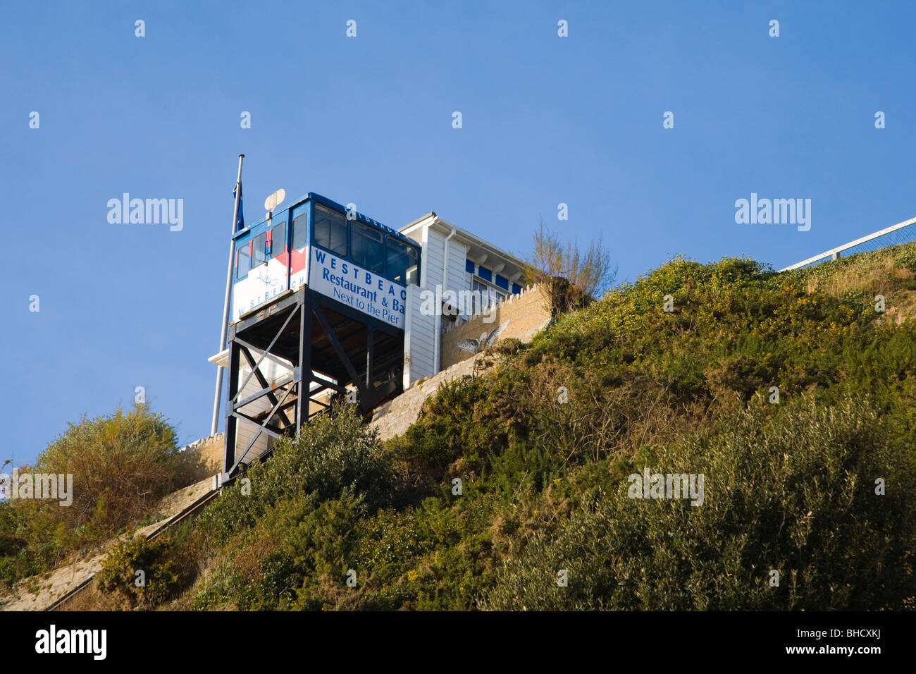 Bournemouth cliff lift bournemouth hi-res stock photography and images ...