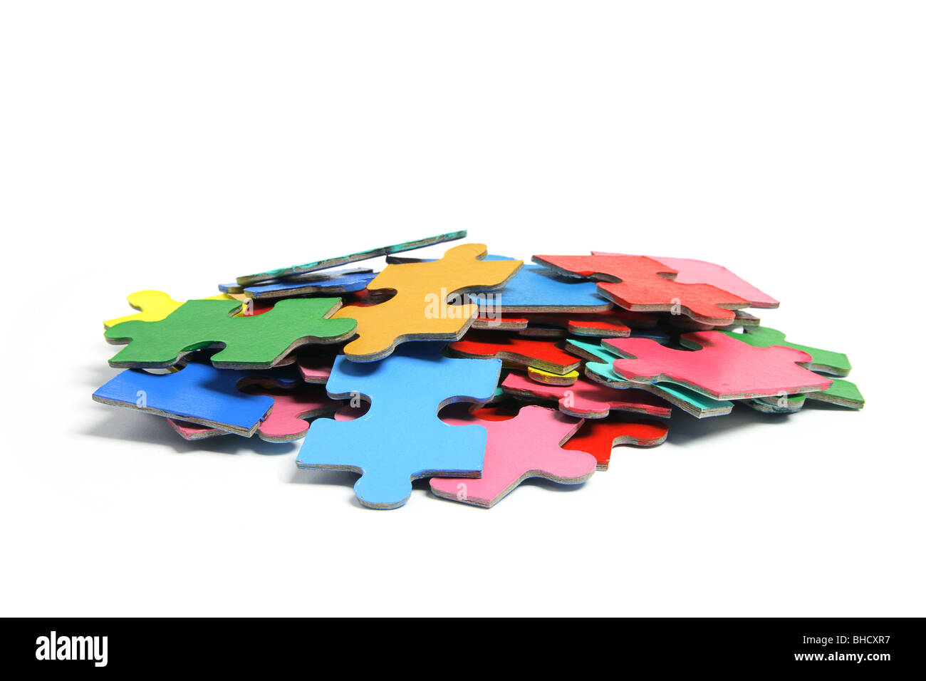 Jigsaw Puzzle Pieces Stock Photo - Alamy